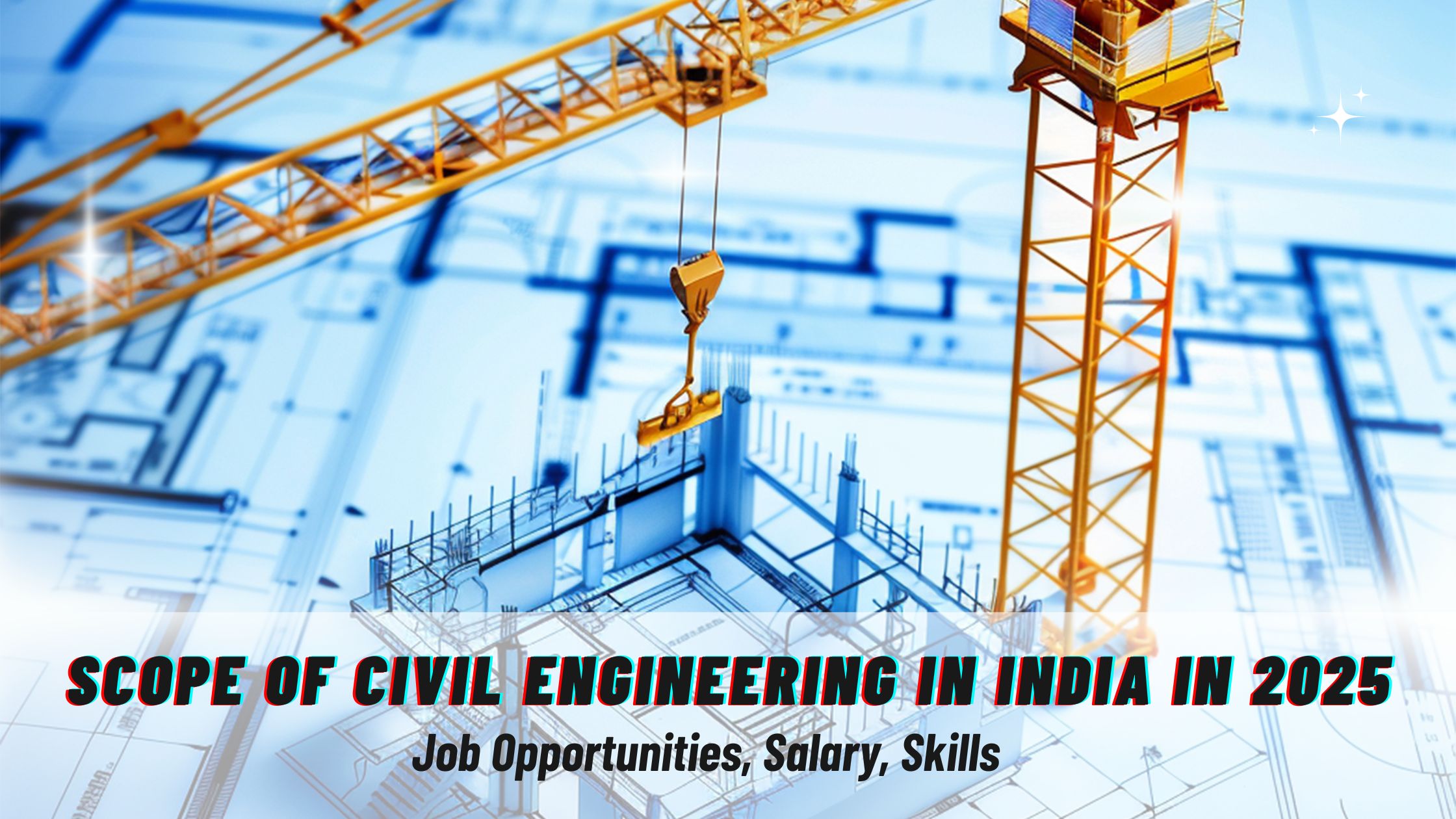 Scope of Civil Engineering in India in 2025